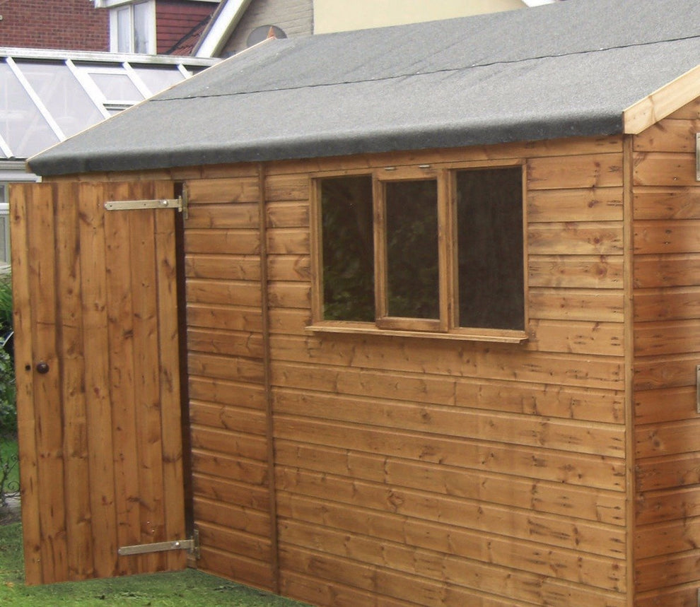 Shedlands Timber 14 x 10 ft Garage including assembly – Garden & Patio